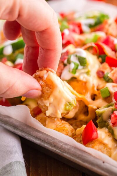 Totchos Loaded Tater Tot Nachos - xoxoBella