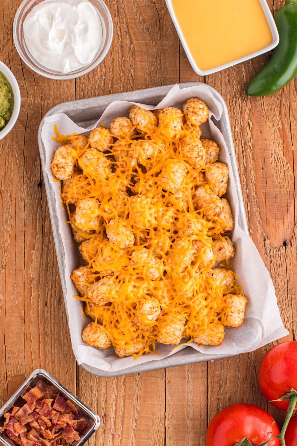 Totchos Loaded Tater Tot Nachos - xoxoBella