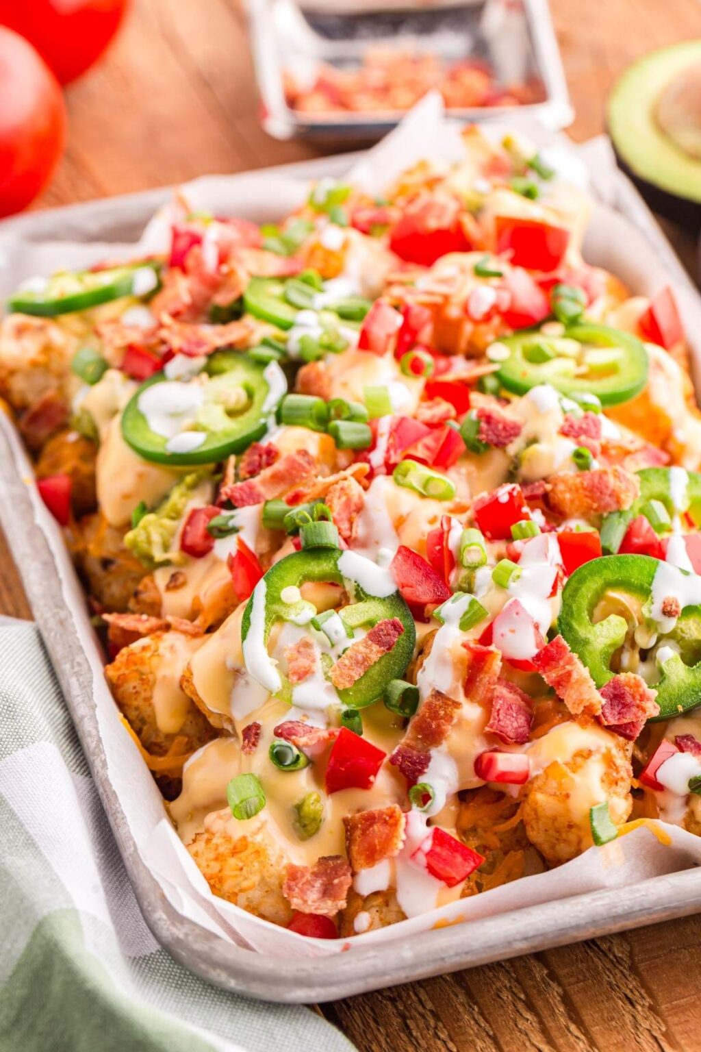 Totchos Loaded Tater Tot Nachos - xoxoBella