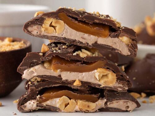 Homemade Snickers Bites