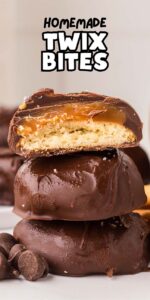 Homemade Twix Bites - xoxoBella