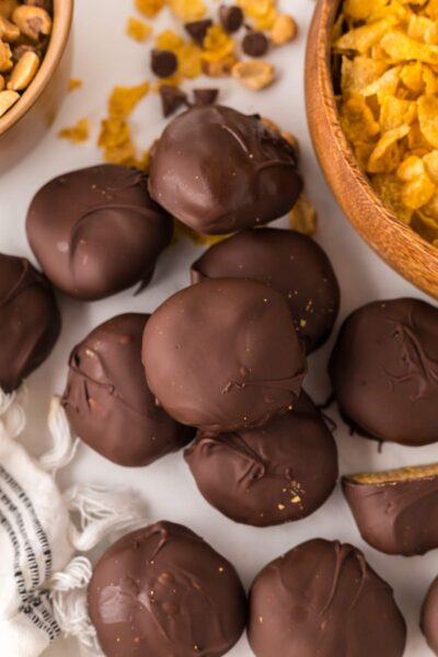 Homemade Butterfinger Bites