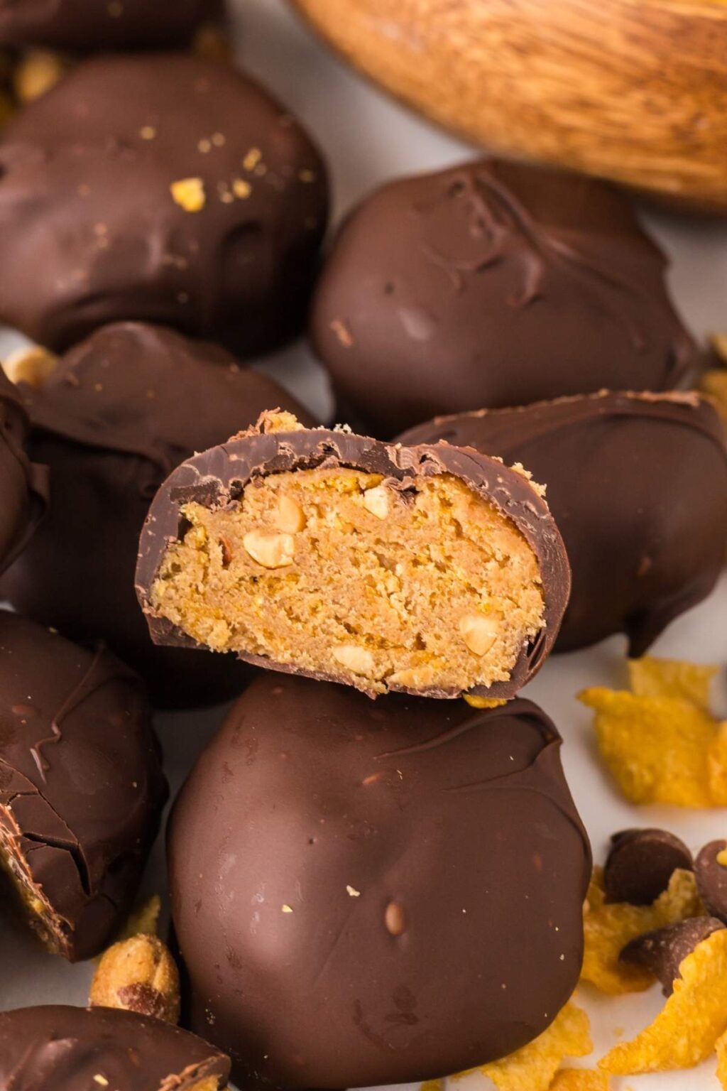 Homemade Butterfinger Bites