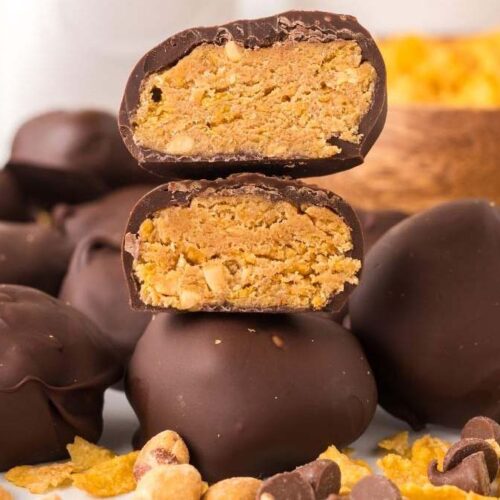 Homemade Butterfinger Bites