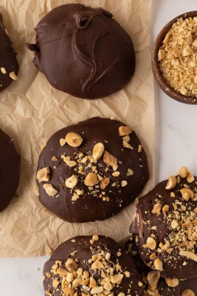 Homemade Snickers Bites