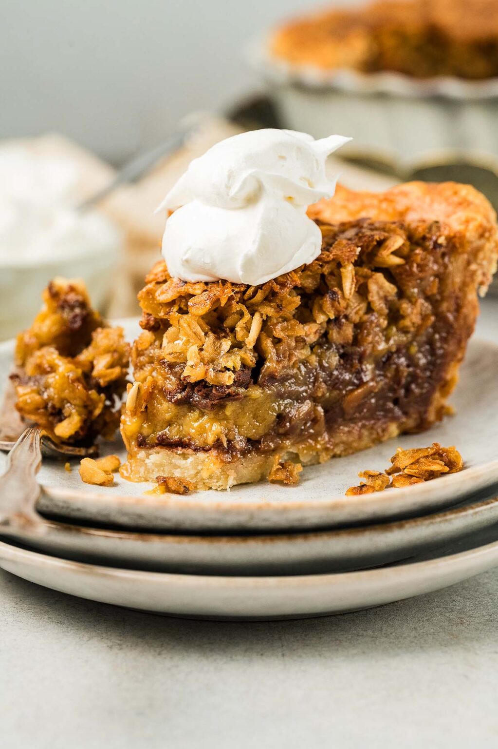 Black Bottom Oatmeal Pie