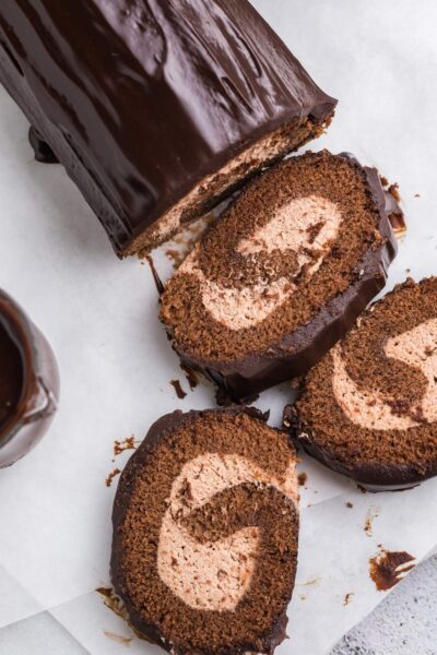 Chocolate Roll Cake