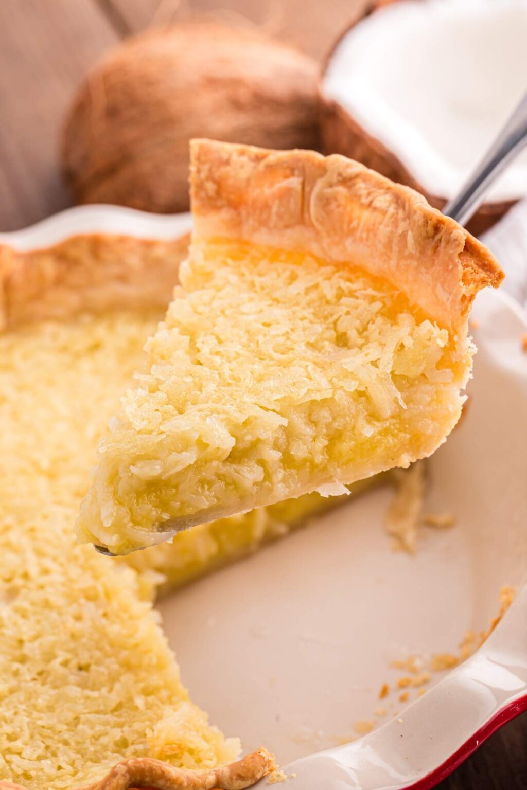 Coconut Custard Pie