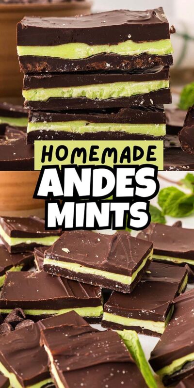Homemade Andes Mints