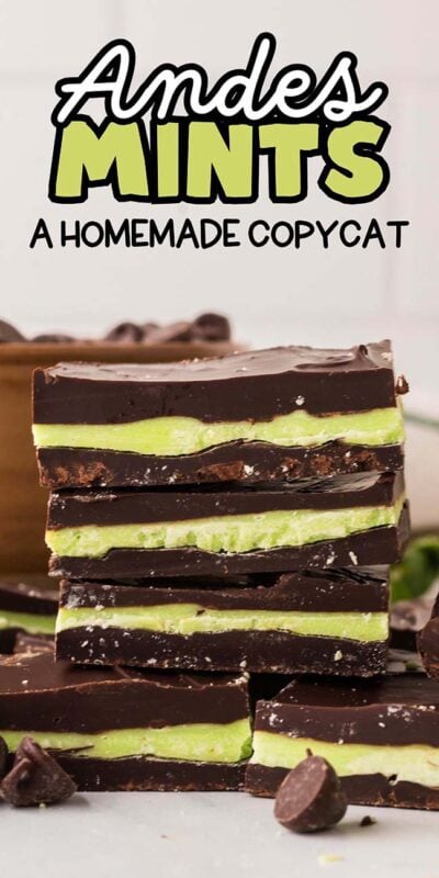 Homemade Andes Mints