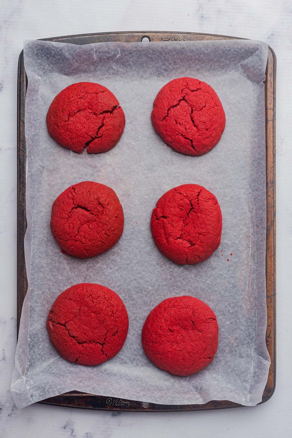 Red Velvet Sugar Cookies - xoxoBella