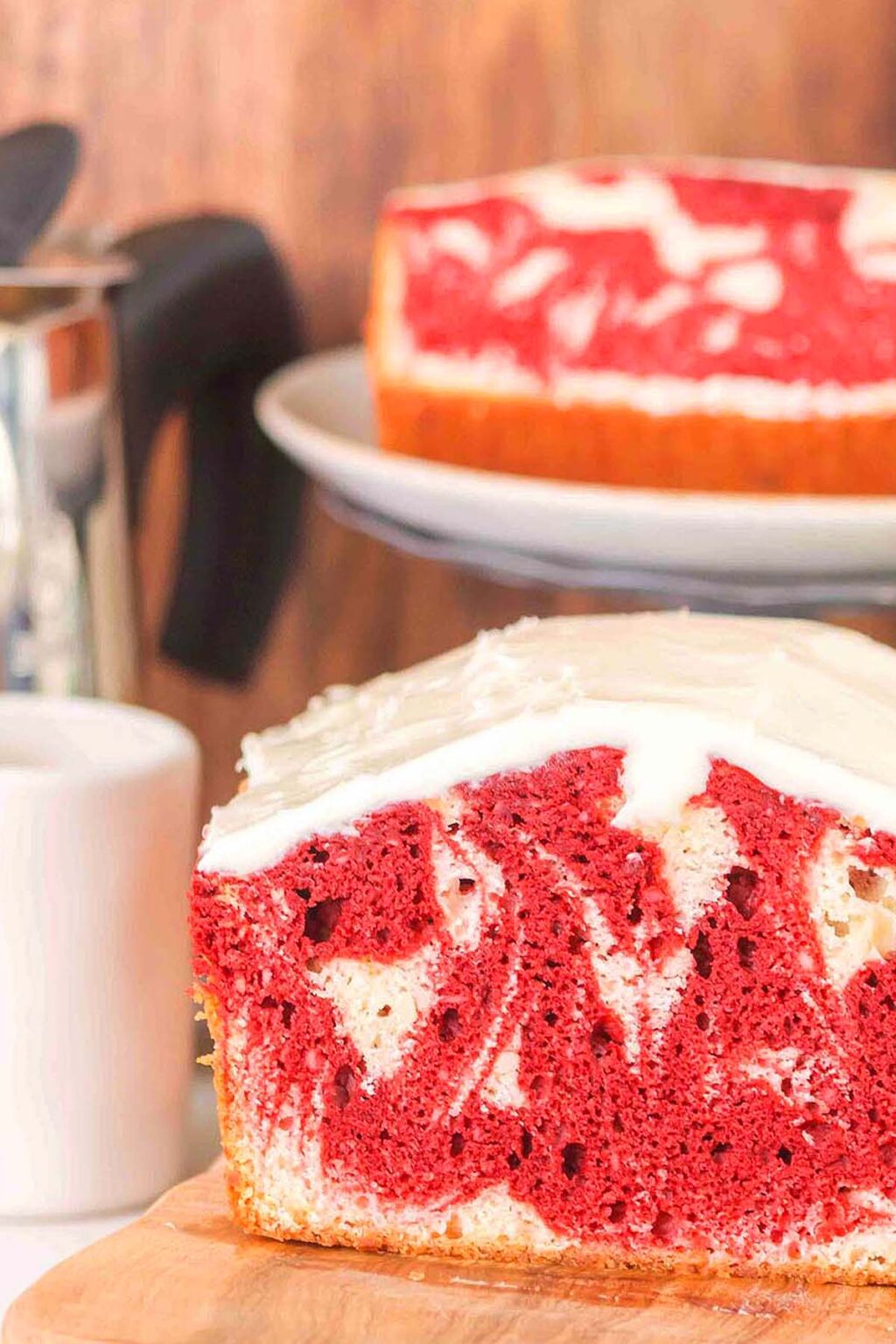 Red Velvet Marble Loaf