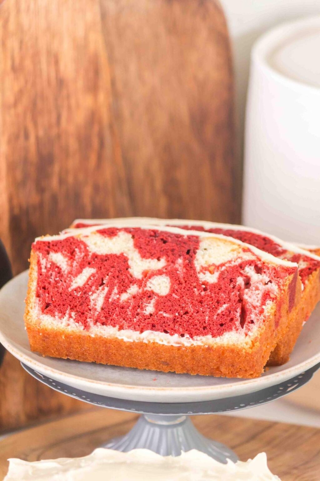 Red Velvet Marble Loaf