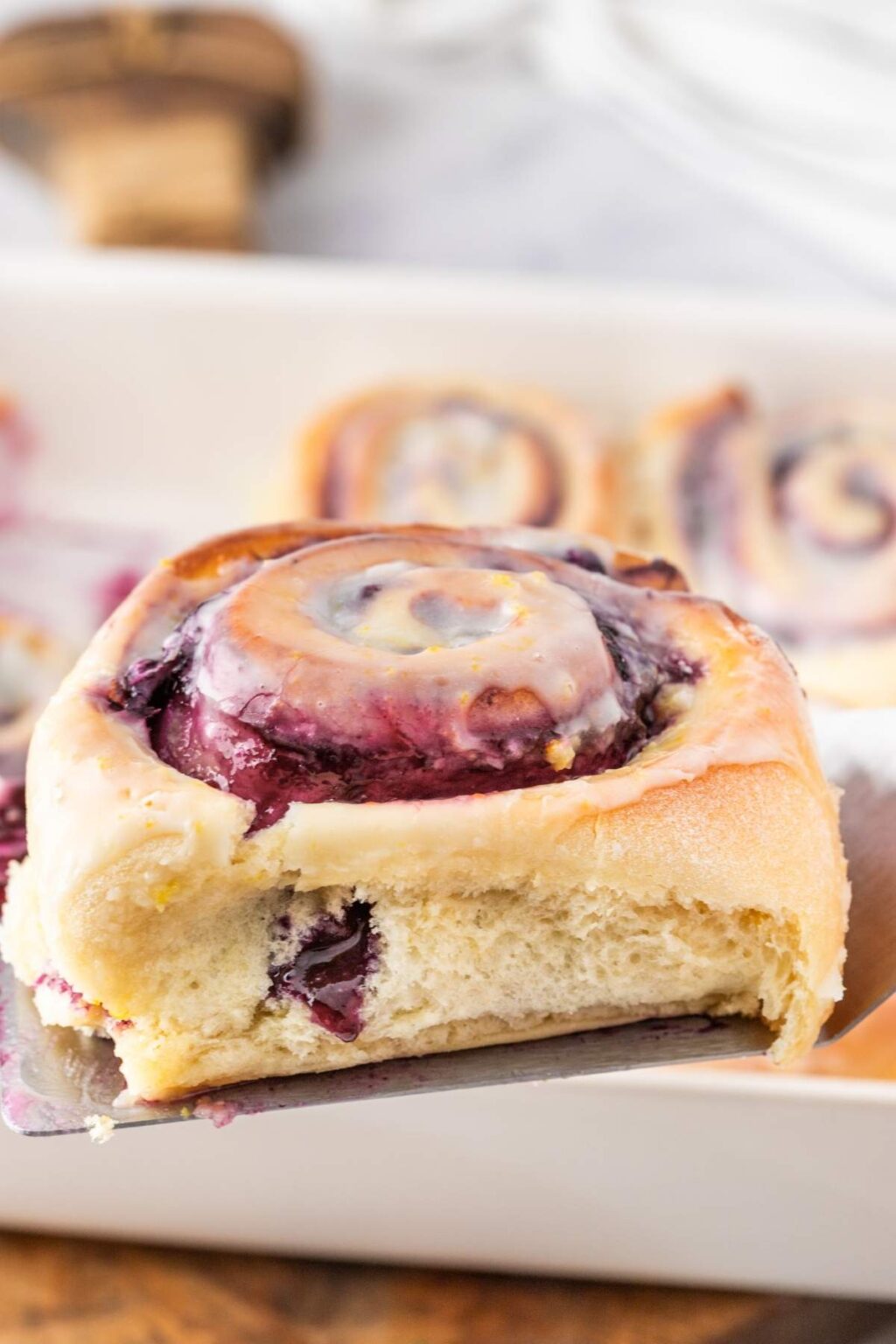 Lemon Blueberry Sweet Rolls