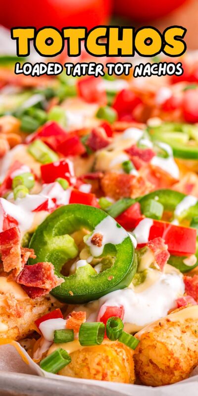 Totchos Loaded Tater Tot Nachos - xoxoBella