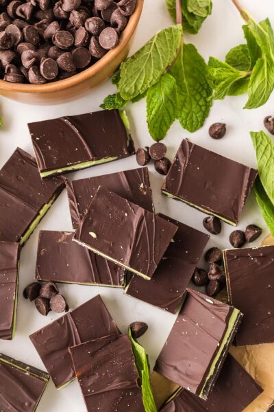 Homemade Andes Mints