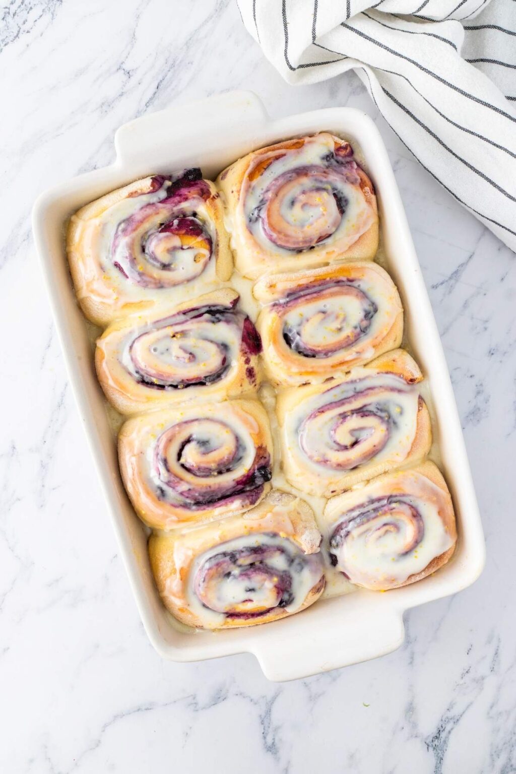 Lemon Blueberry Sweet Rolls