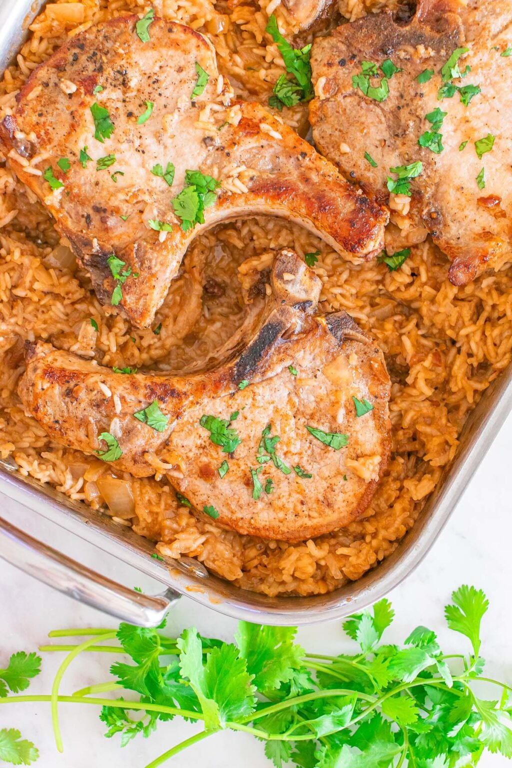 Pork Chop and Rice Casserole