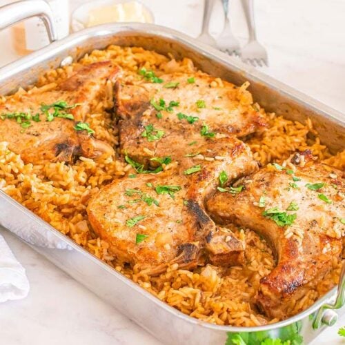 Pork Chop and Rice Casserole