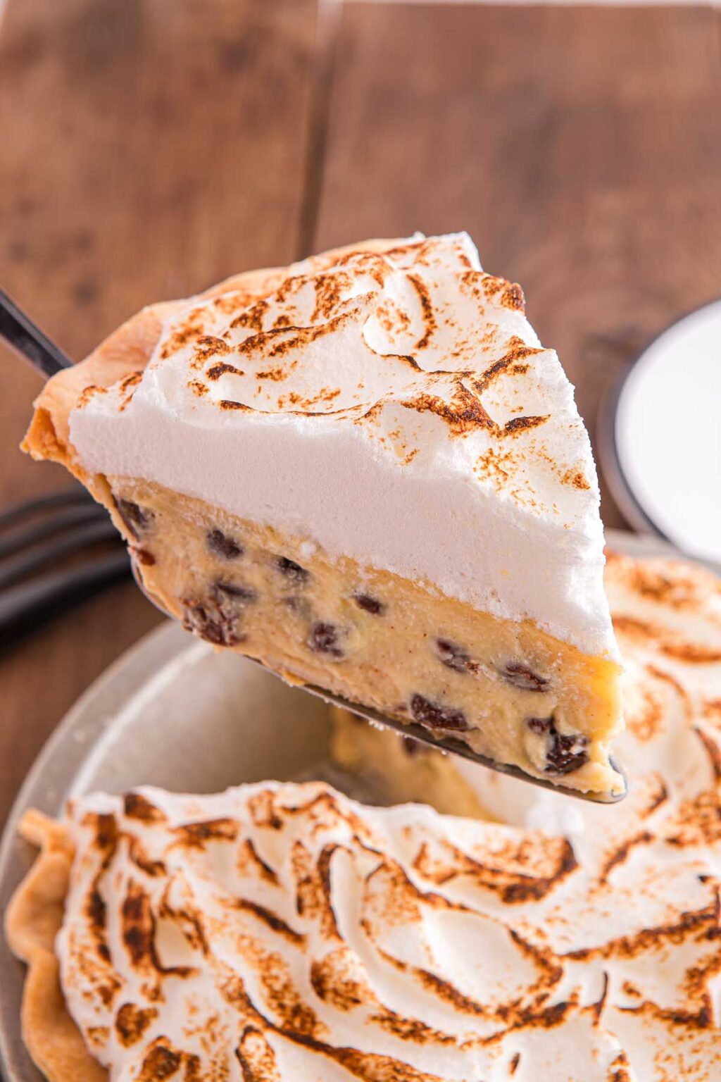 Sour Cream Raisin Pie