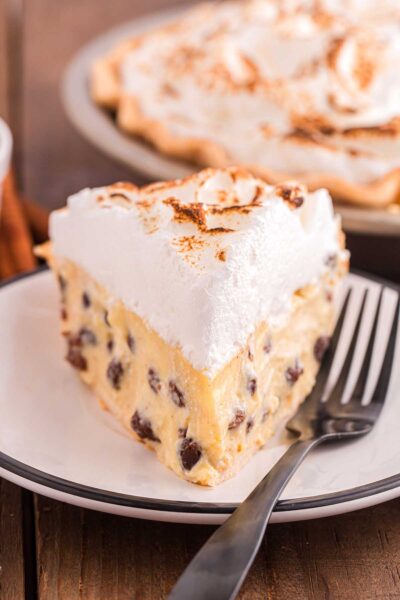 Sour Cream Raisin Pie