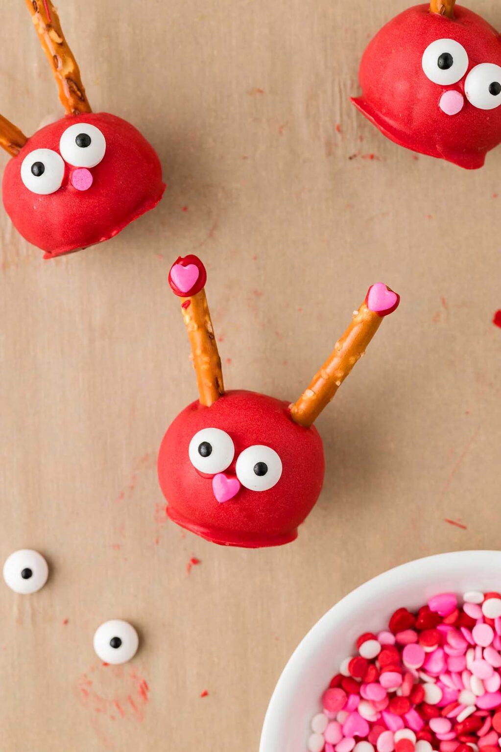 Love Bug Cake Balls