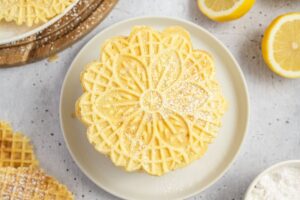 Lemon Pizzelle