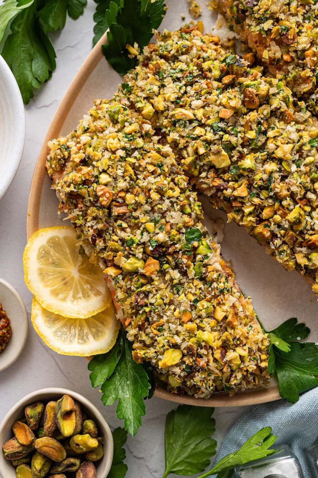 Pistachio Crusted Salmon