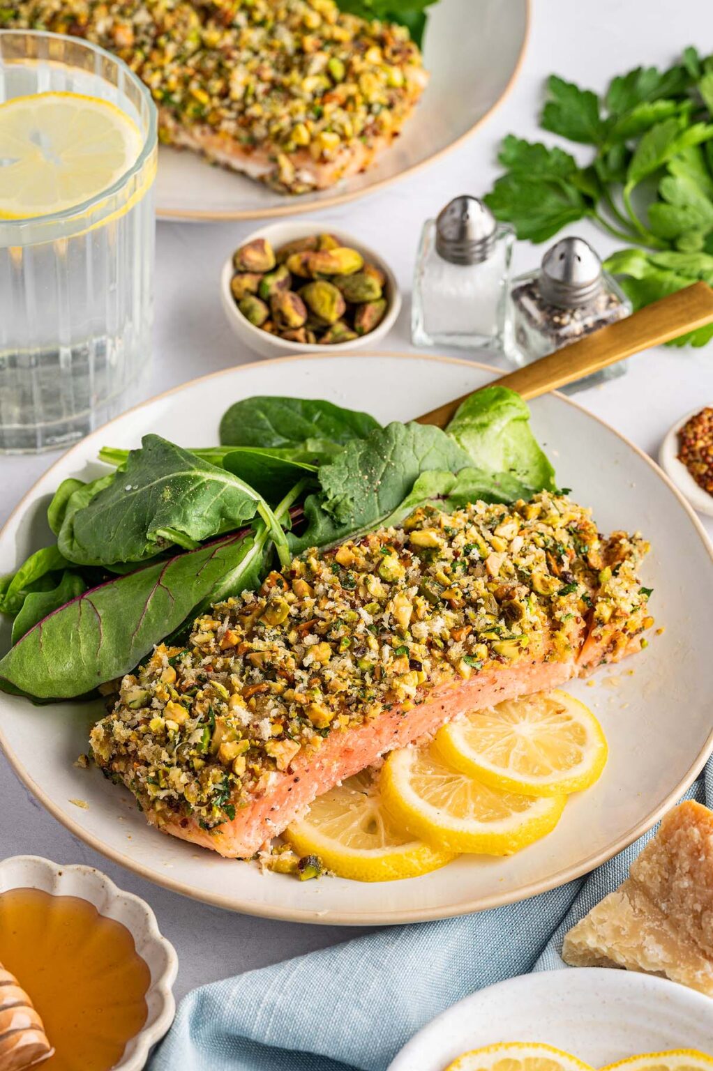 Pistachio Crusted Salmon