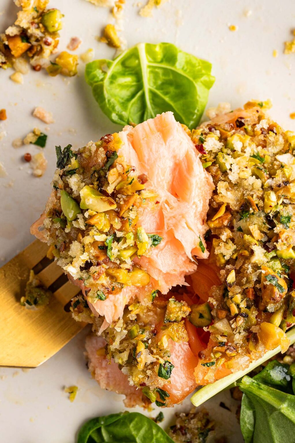 Pistachio Crusted Salmon