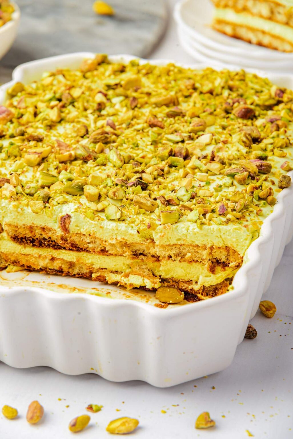 Pistachio Tiramisu