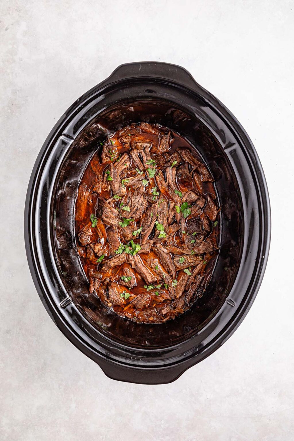 Slow Cooker Shredded Beef