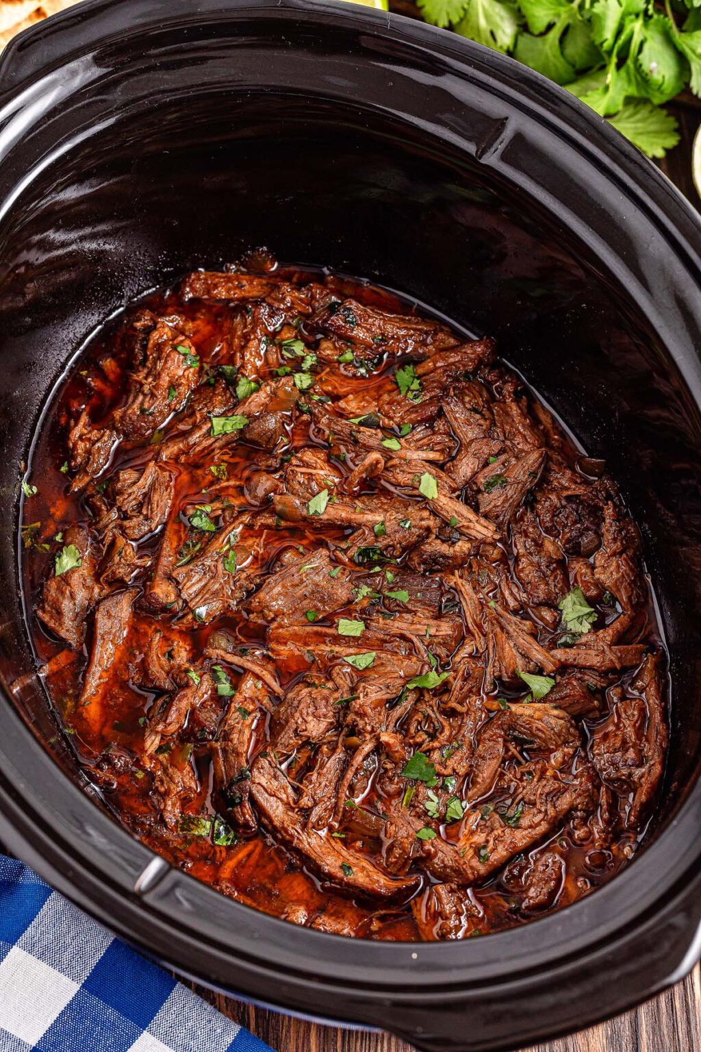 Slow Cooker Shredded Beef