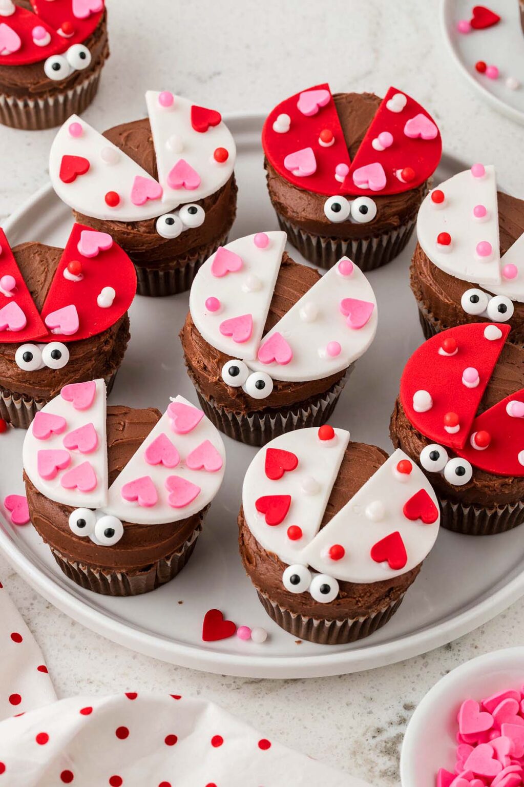 Love Bug Cupcakes