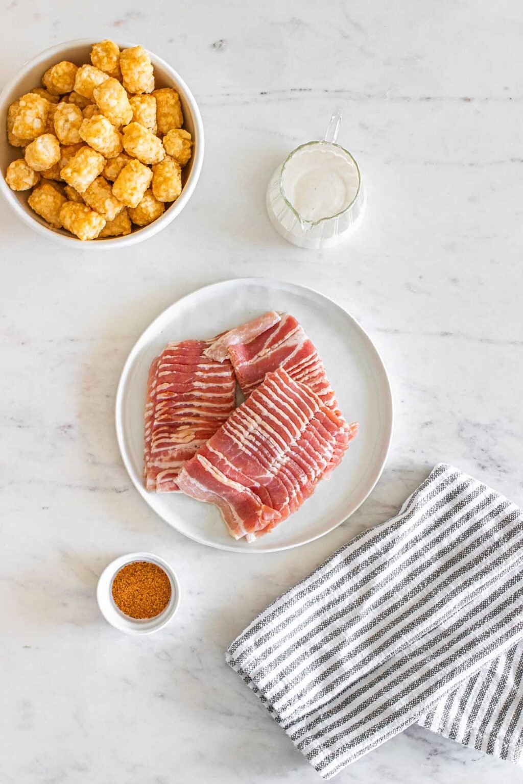 Bacon Wrapped Tater Tots