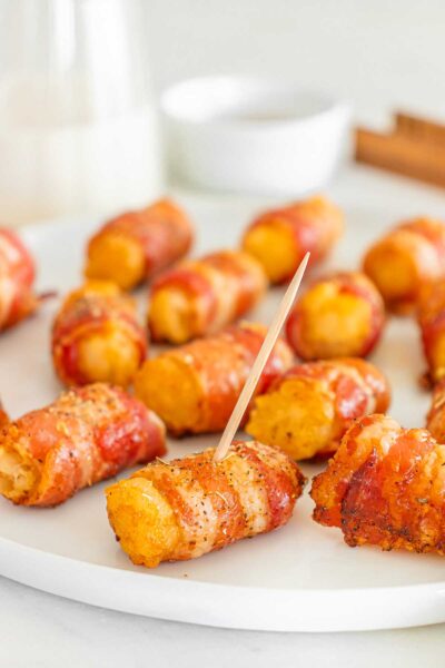 Bacon Wrapped Tater Tots