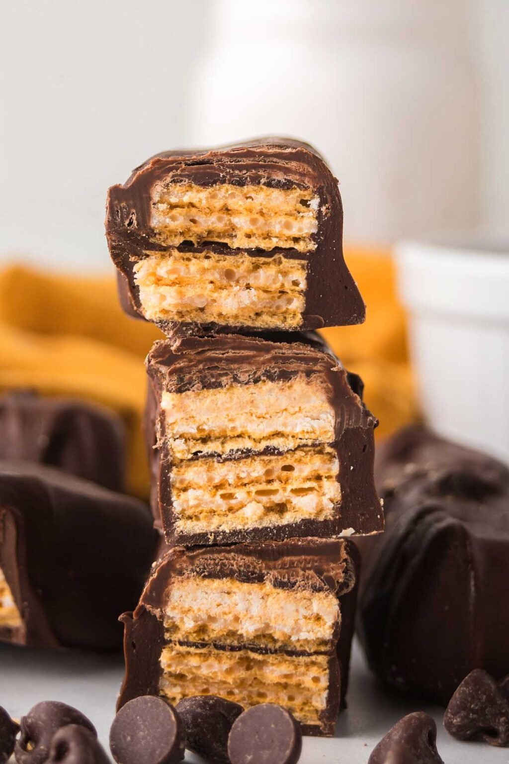 Homemade Kit Kat Bars