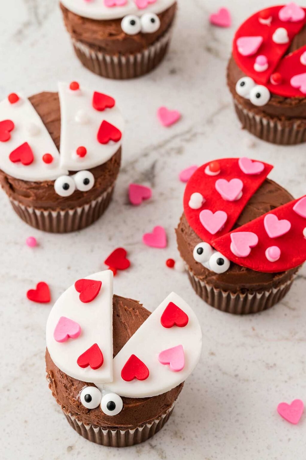 Love Bug Cupcakes