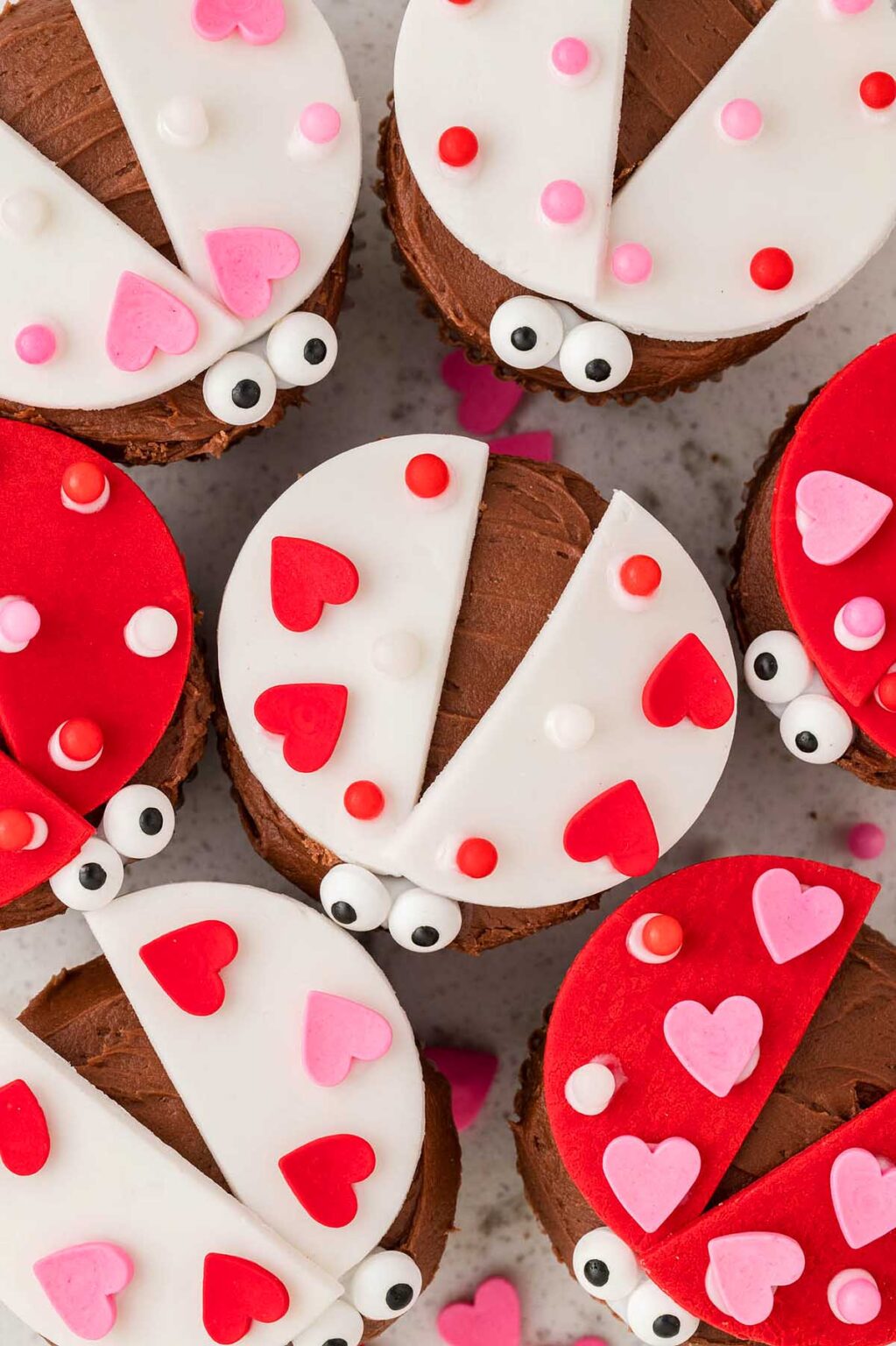 Love Bug Cupcakes