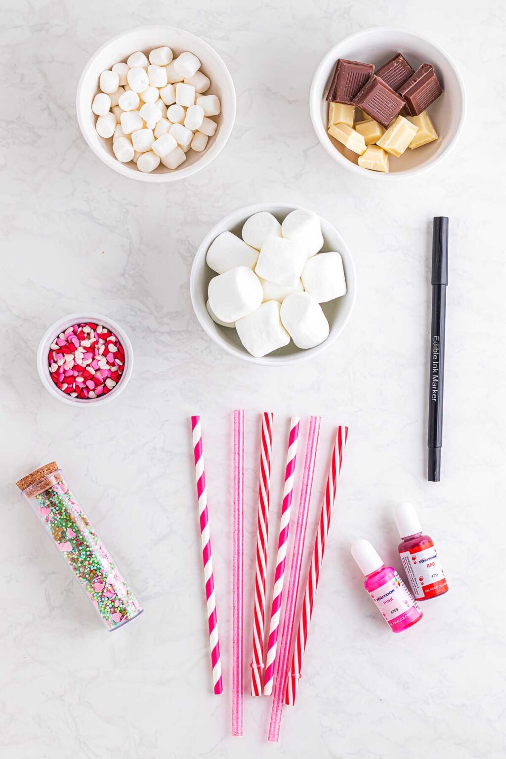 Valentine Marshmallow Pops