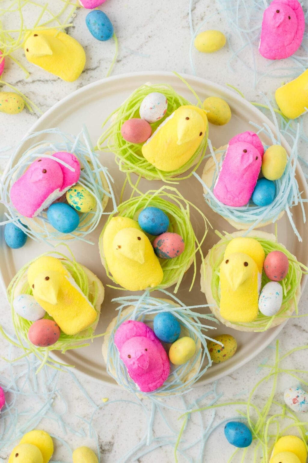 Easter Peep Cupcakes