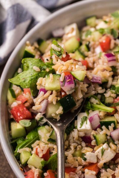 Italian Rice Salad - Insalata di Riso - xoxoBella
