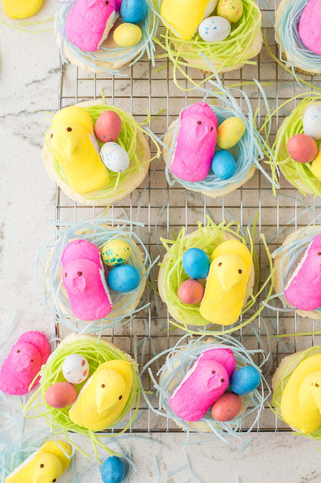 Easter Peep Cupcakes