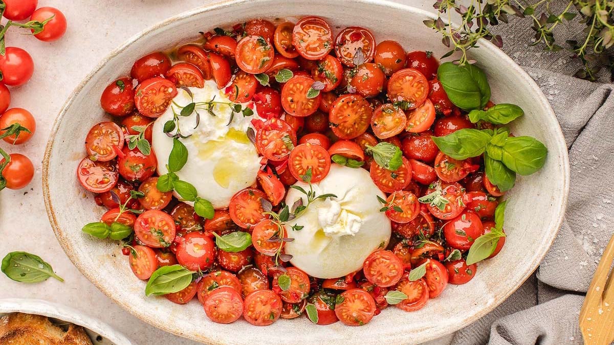 Tomato Burrata Salad
