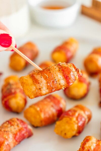 Bacon Wrapped Tater Tots