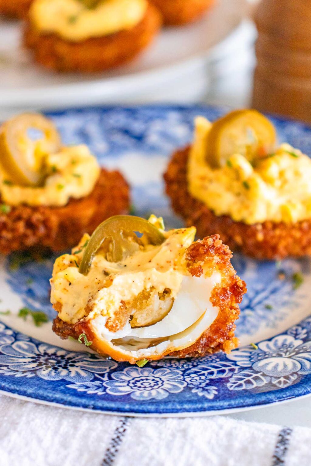 Fried Deviled Eggs