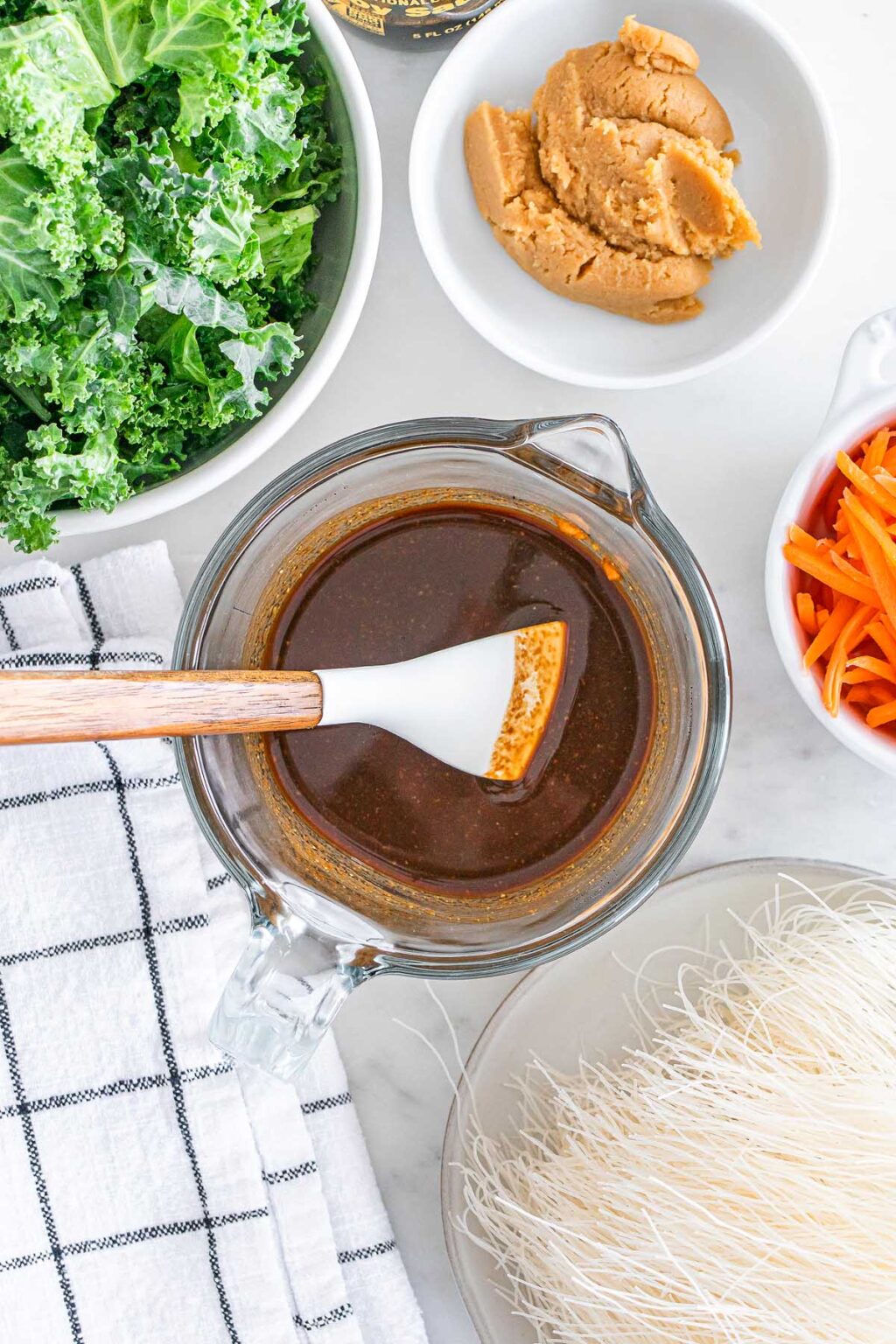 Mason Jar Miso Chicken Soup
