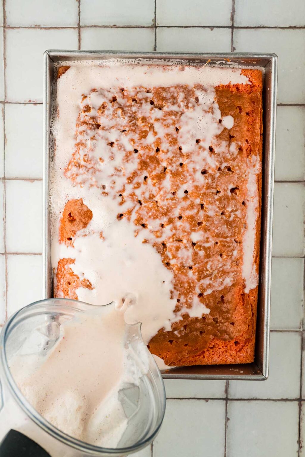Strawberry Tres Leches Cake