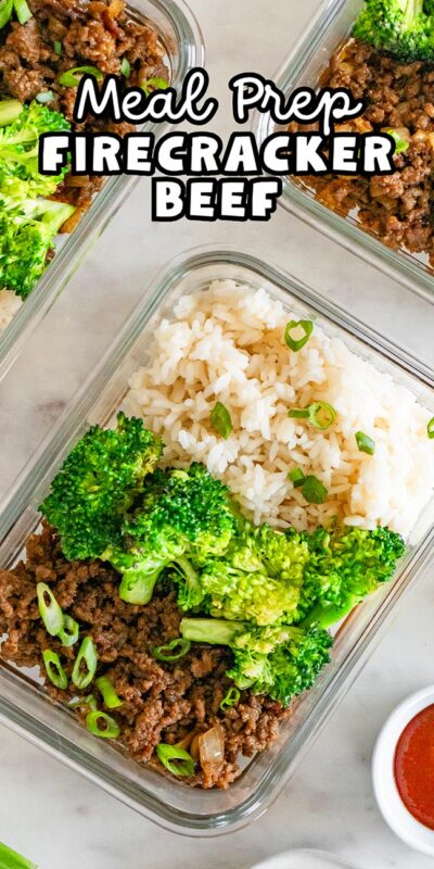 Meal Prep Firecracker Beef
