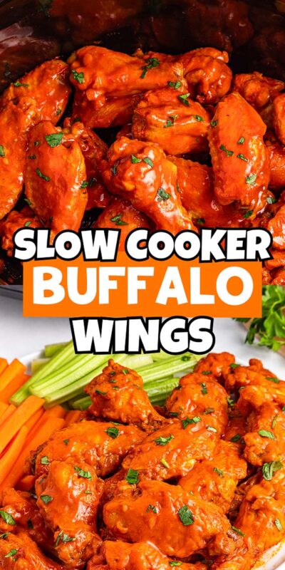 Slow Cooker Buffalo Wings - xoxoBella